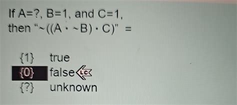 Solved If A B 1 And C 1 Then A B C 1 Chegg Com
