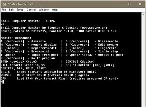 SCM V Description Small Computer Central