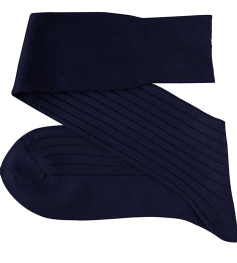 New Viccel Navy Blue Elastane Cotton Socks Viccel