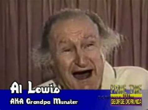 Al Lewis Aka Grandpa Munster Prime Time 1989 Youtube