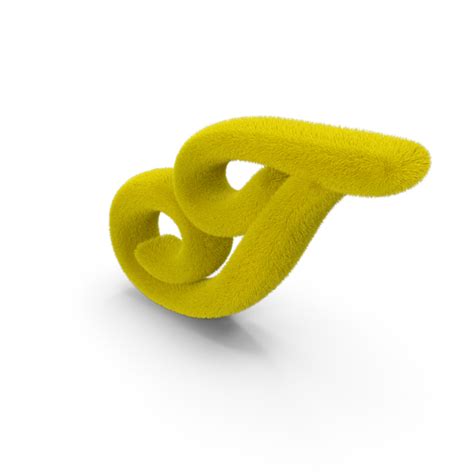 Script Font T Fur 3d Object 2299111823 Shutterstock