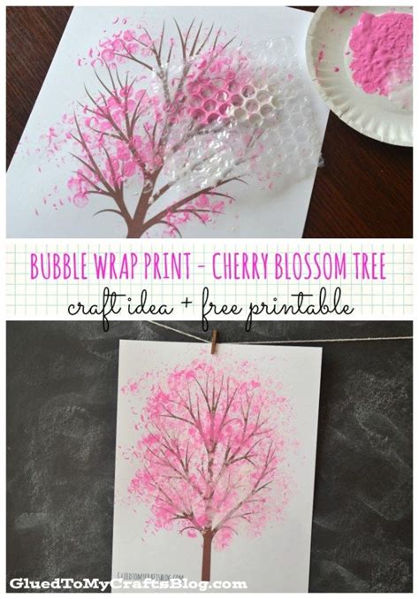 Bubble Wrap Print Cherry Blossom Tree Artofit
