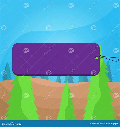 Rectangle Shaped Empty Colored Label Attached By Black String In Right Side On Colorful