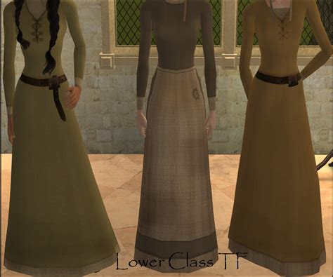 A Simple Lass Lower And Middle Class Clothing I Finally Finished Them