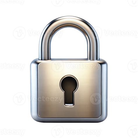 Padlock Icon Symbolizing Security And Protection 48346295 Png