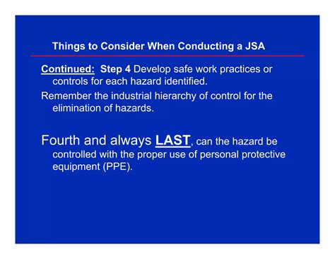 7 Job Safety Analysis Jsa Pdf