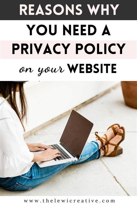 Reasons Why You Need A Privacy Policy On Your Website Blogging Ebook Blogging Basics