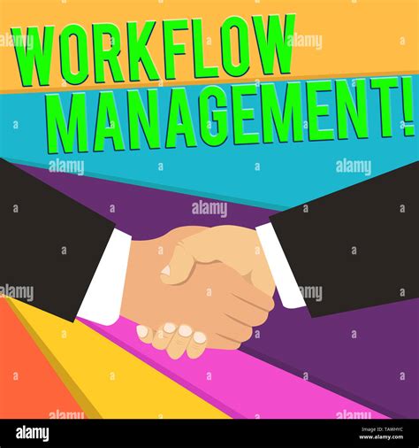 Handwriting Text Workflow Management Conceptual Photo The Execution