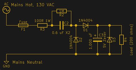 The Shocking Truth About Transformerless Power Supplies Hackaday