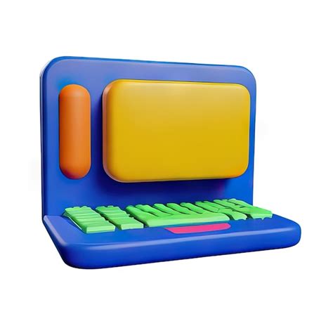 Premium Photo Computer 3d Icon Illustration