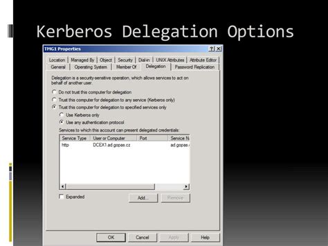Ppt Kerberos Delegation Powerpoint Presentation Free Download Id