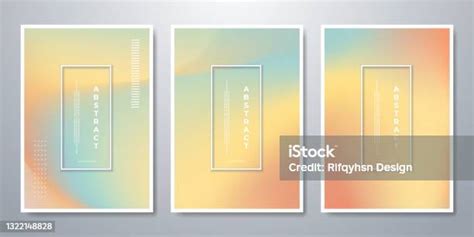 추상 흐림의 집합은 다채로운 배경을 Defocused 브로셔 전단지 잡지 명함 브랜딩 배너 헤더 책 표지 노트북 배경 벡터를 위한 추상설계 템플릿 0명에 대한 스톡 벡터