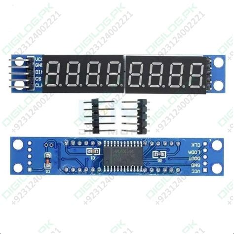 8 Digit 7 Segment Module Assembled Max7219 In Pakistan Digilogpk