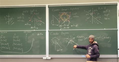 Toms Lecture On Coxeter Groups As Part Of His Quantum Error Correction Series Okinawa