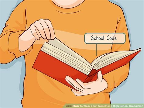 How To Wear Your Tassel For A High School Graduation 8 Steps
