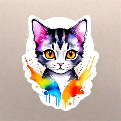 Premium Vector Cat Vector Illustration