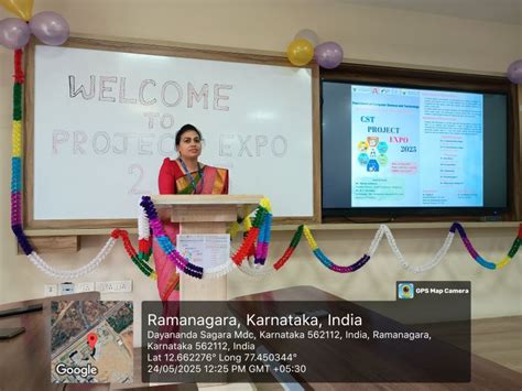 Cst Project Expo 2025 Held On 24th May By The Department Of Cst… Dr M Shahina Parveen M Tech