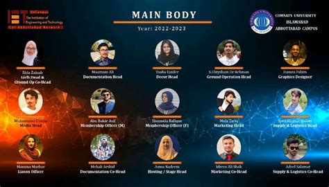 Alhamdulillah Appointed As A Media Head Iet On Campus Comsats