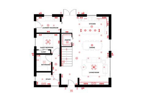 Creating An Electrical Plan On Behance