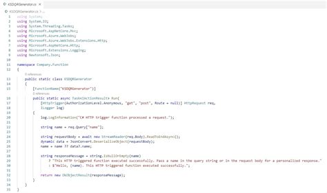 creating azure functions to generate qr code arksd consultancy