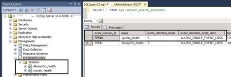 Steps To Recover The Systemhealth Extended Events Session In Sql Server