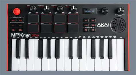 AKAI MPK Mini Play Mk3 Tiny USB Keyboard Controller With Sounds And A Speaker Gearnews Com