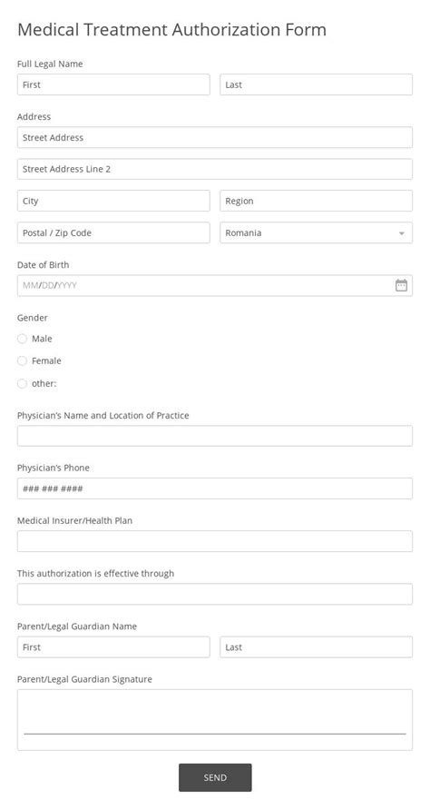 Online Hospital Admission Form Template 123 Form Builder