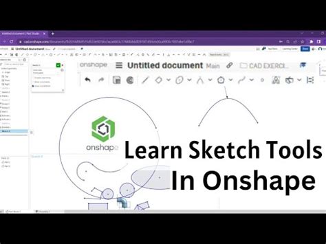 How To Use Sketch Tools In Onshape Onshape Beginners Onshape Tutorials YouTube
