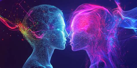 A Futuristic Ai Driven Social Network Featuring Glowing Cybernetic Blockchain Based Data