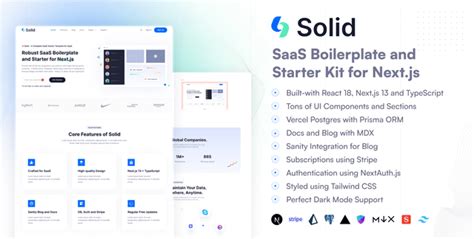 next js starter templates with authentication and more