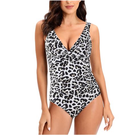 Reoriafee Floral One Piece Swimsuit For Women Swimwear Bathing Suit