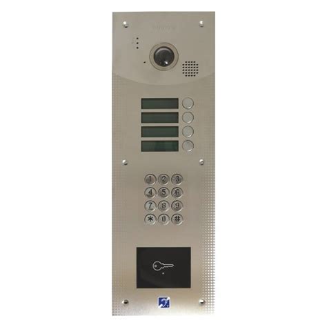 Intratone Pb 01 Gsm Flush Fit Push Button Video Intercom
