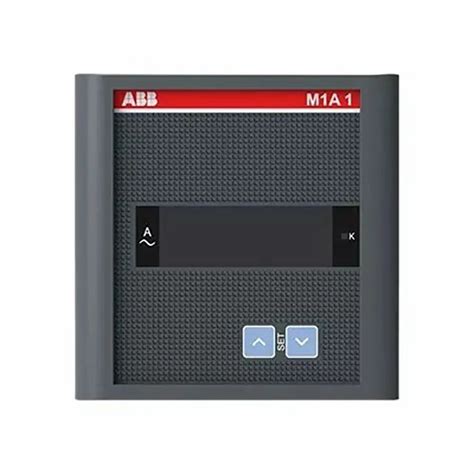 Abb M1a Single Phase Class 1 Digital Ammeter 1syg235145r4051 At ₹ 879