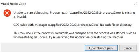 launch program does not exist r vscode