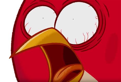 Angry Birds Screaming Red Vector By Blushneki522 On Deviantart