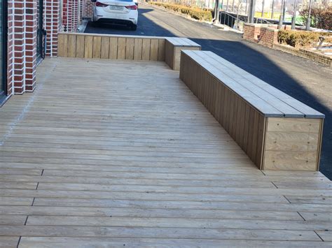 오크데크시공 오크수직형난간 시공 주식회사 이노스