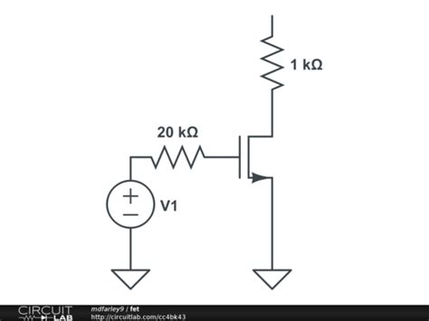 Fet CircuitLab
