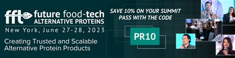 Future Food Tech Alternative Proteins Protein Report