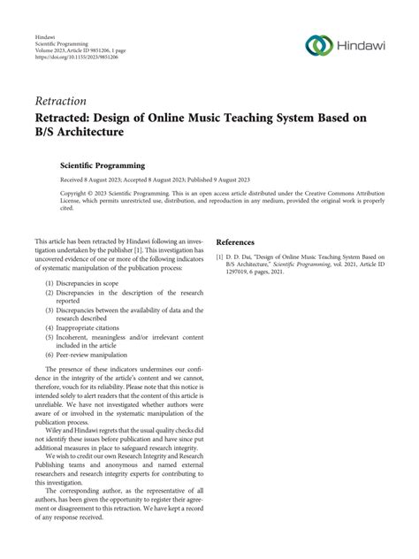 Pdf Retracted Design Of Online Music Teaching System Based On Bs Architecture