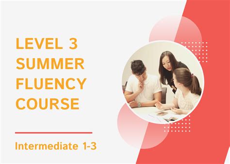 Intermediate Summer Fluency Course Practical Mandarin