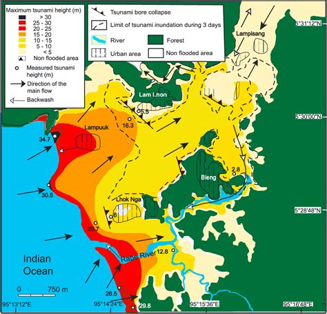 Figure 3 From Modeling Tsunami Propagation And The Emplacement Of