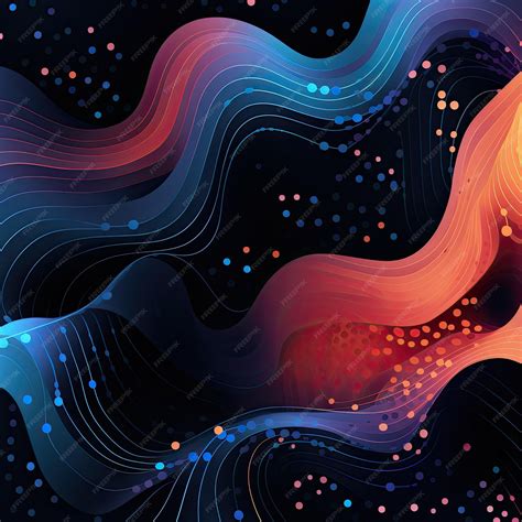 premium ai image abstract data visualization technology driven