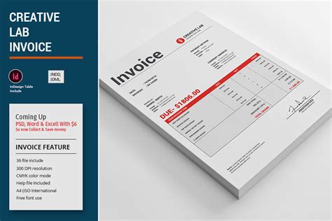 Creative Lab Invoice Graphic By Alimran24 · Creative Fabrica