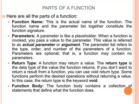 C Functions Pptx