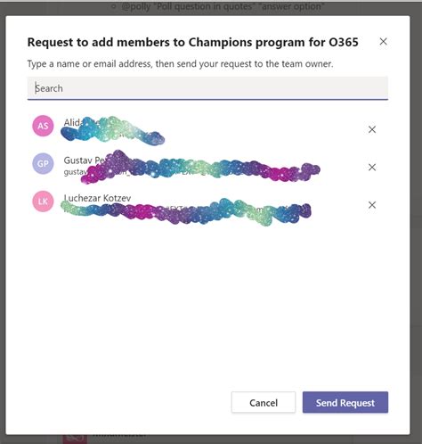 Request To Add Members To A Team In Microsoft Teams Amanda Sterner