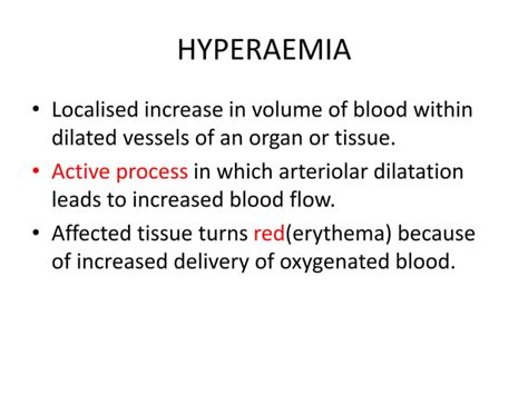 Hyperaemia Congrstion Haemoorhage Cvc Spleen Ppt