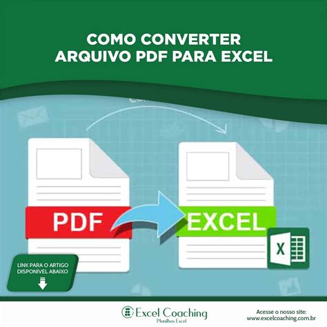 Como Converter PDF Em Excel