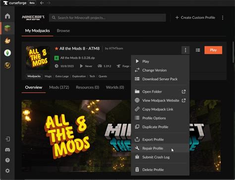 Minecraft Errors Curseforge Support