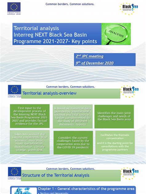 Interreg Next Bsb Territorial Analysis Presentation Pdf European