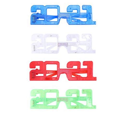 4pcs Flashing Led Gles Light Up Party Gles Glow Sh Vicedeal